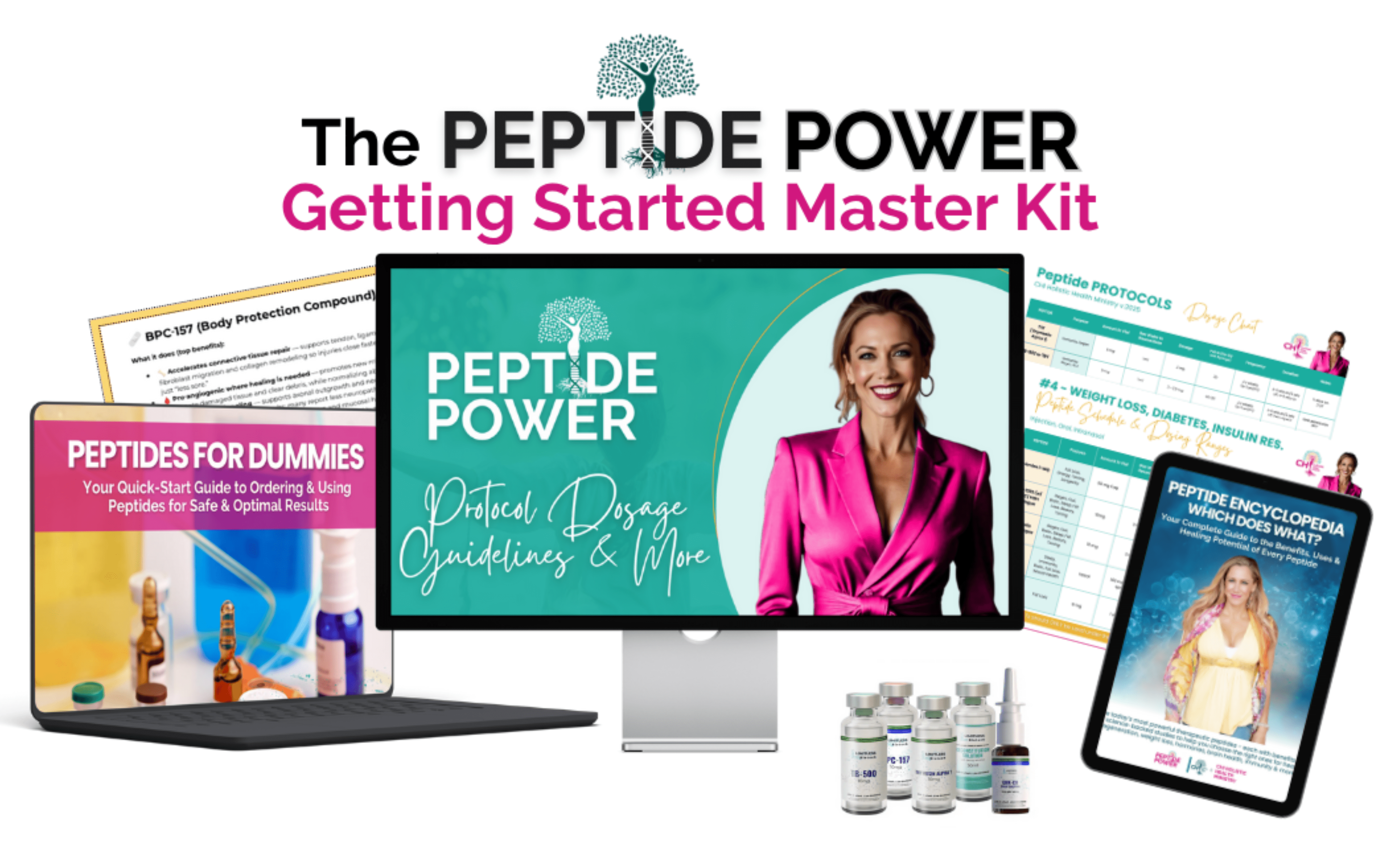 The Peptide Power Getting Started Master Kit – CHI Holistic Health ...
